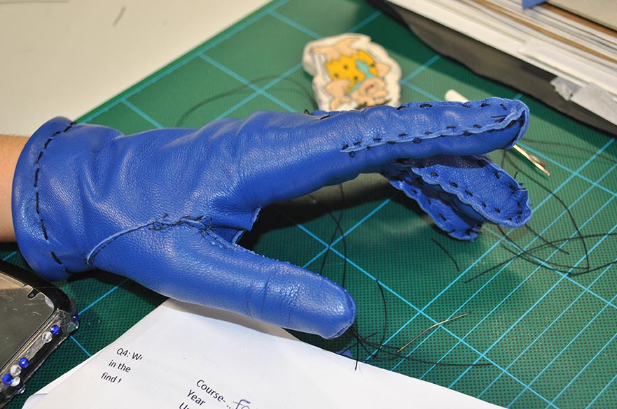 Glove Making with Leather | Nottingham Trent University